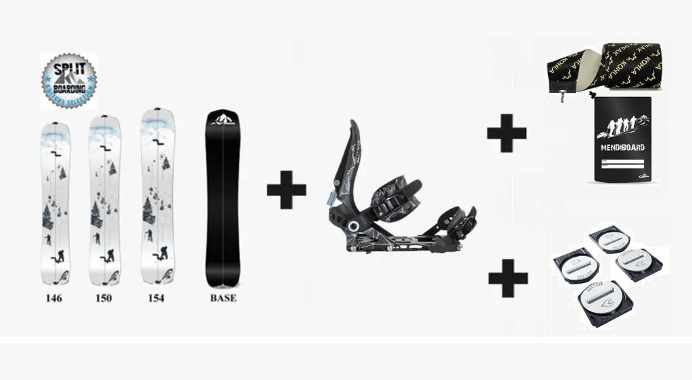 Splitboard Pack bota dura | Hard Boots Splitboard Setup